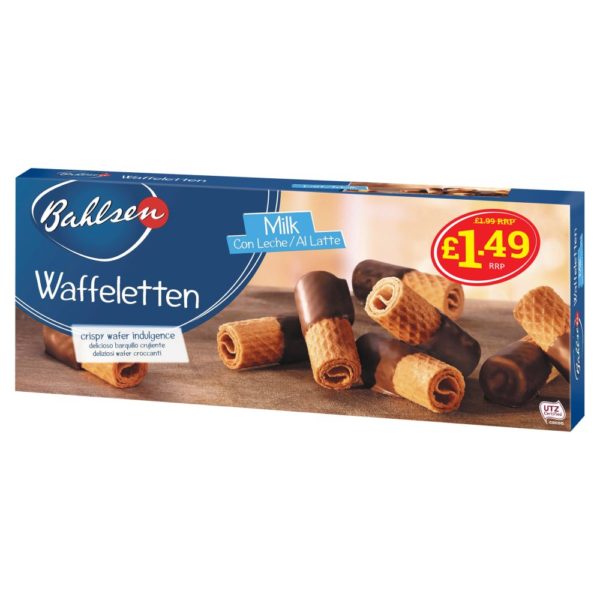 Bahlsen Waffeletten Milk 100g X 12 X 1 – Belito