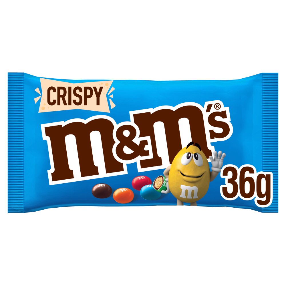 M&M’s Crispy Chocolate Bag 36g Std X 24 X 1 – Belito