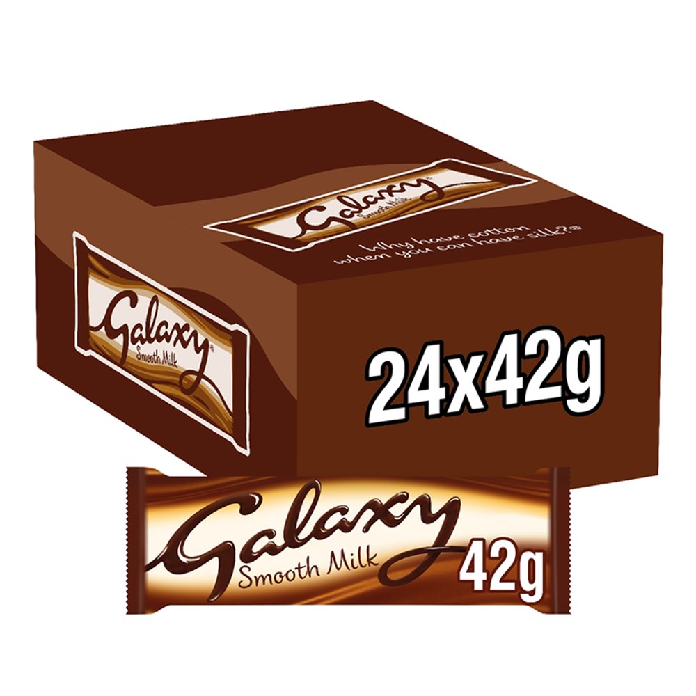 GalaXy Smooth Milk Chocolate Bar 42g Std X 24 X 1 – Belito