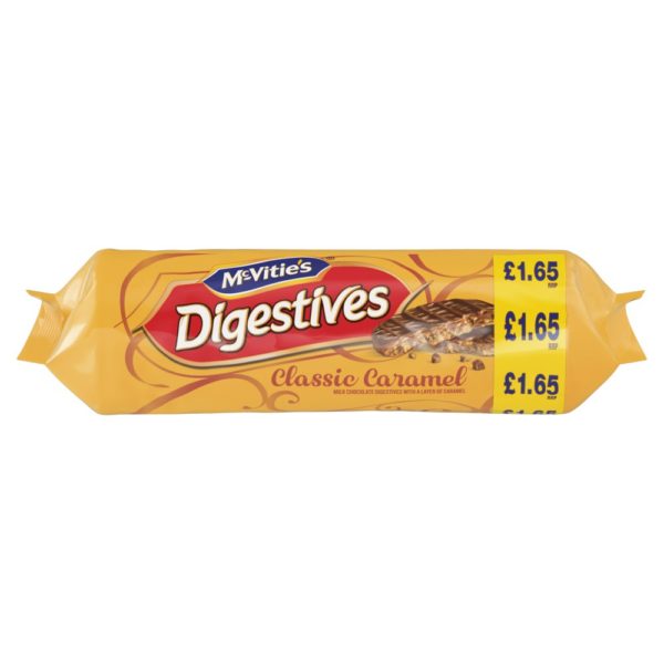 McVitie’s Digestives Classic Caramel Biscuits 267g X 15 X 1 – Belito