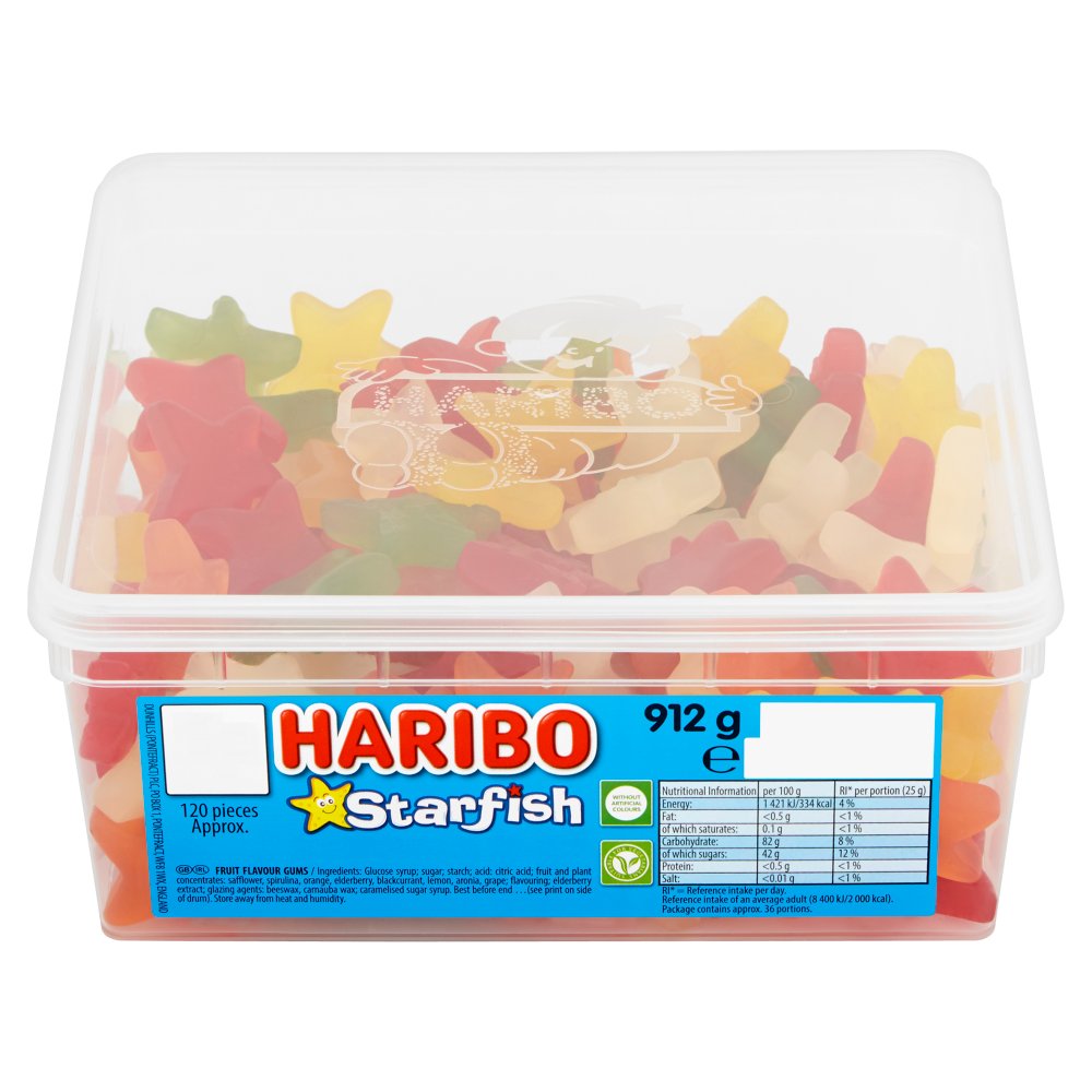 HARIBO Starfish 120 pieces 912g 5p X 120 X 1 – Belito