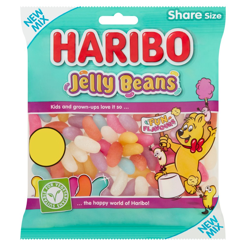 HARIBO Jelly Beans 180g £1 PM 180g X 12 X 1 – Belito