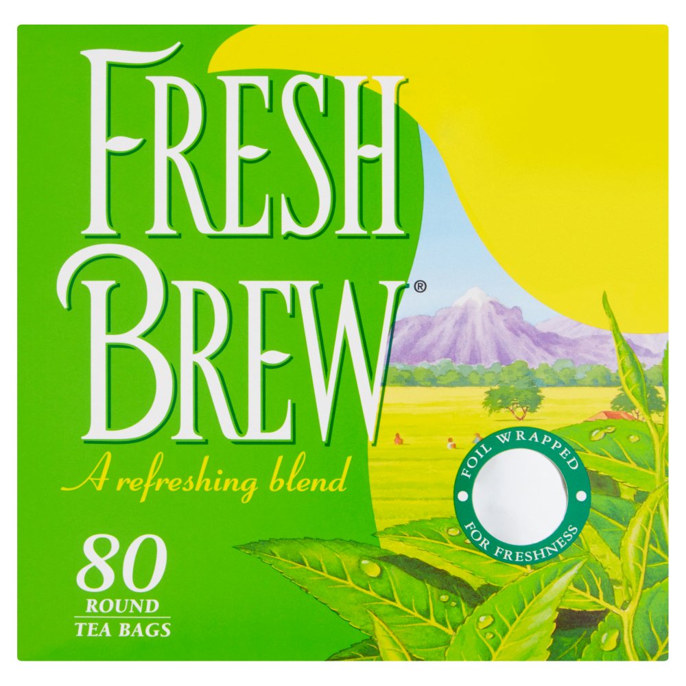 Fresh Brew 80 Round Tea Bags 232g 80s X 6 X 1 – Belito