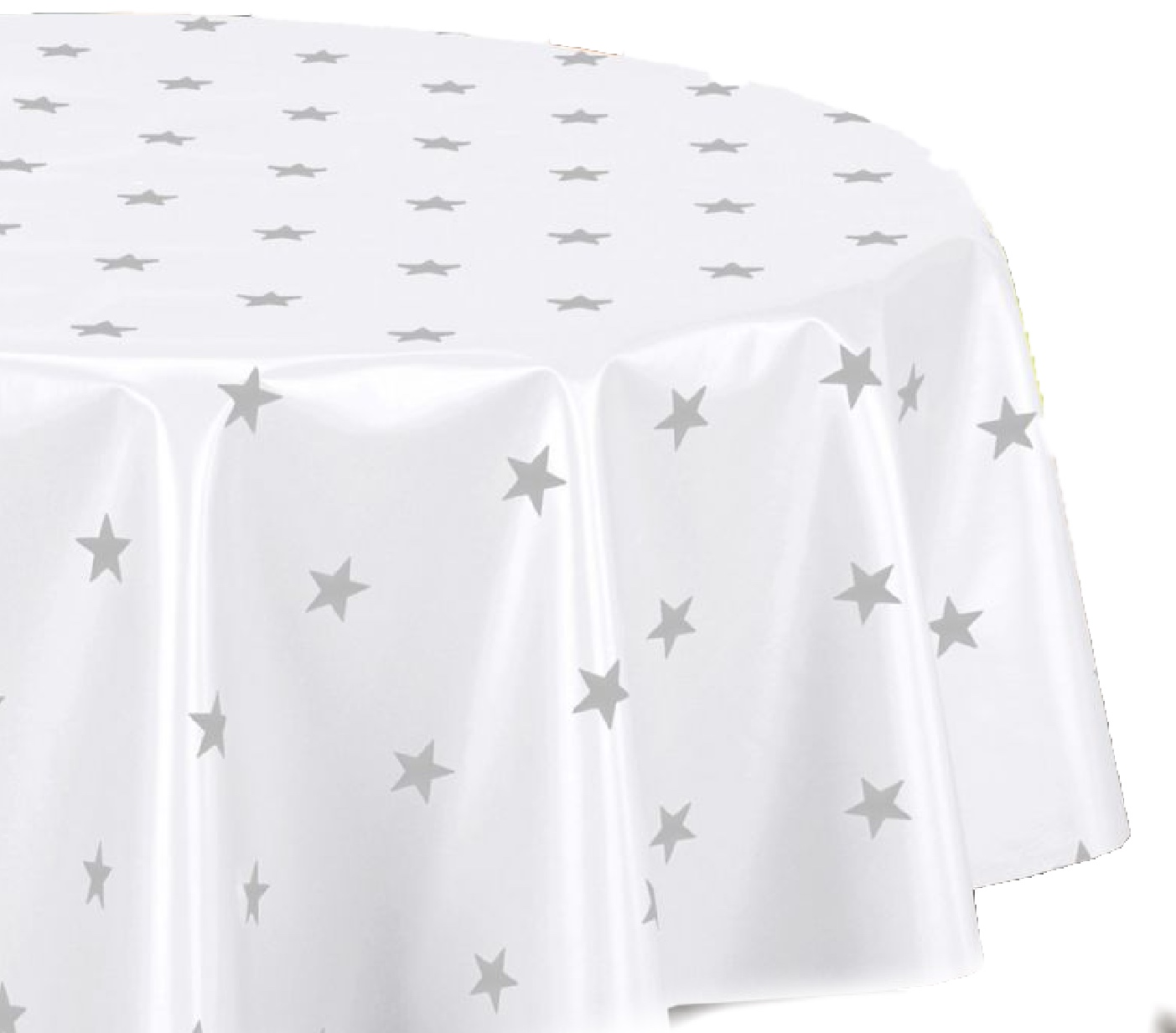 White Stars Pvc Tablecloth Oilcloth – Belito